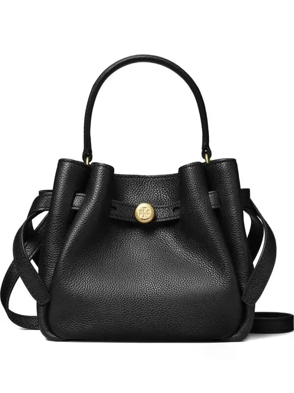 Tory Burch Mini Romy Bucket Bag - Black