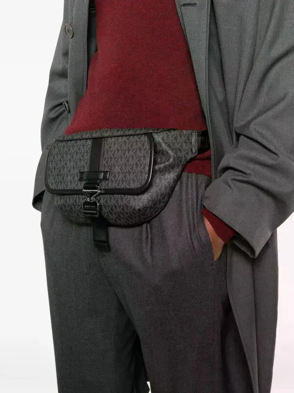 Michael Kors Hudson Logo Buckle Belt Bag