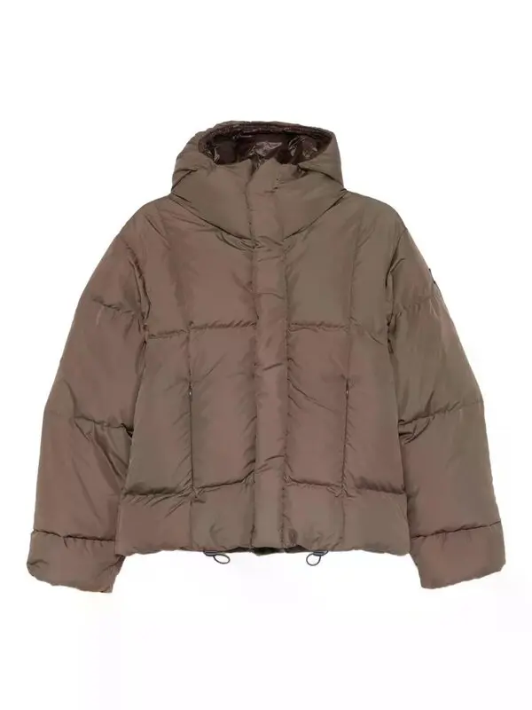Bacon Hooded Quilted Jacket