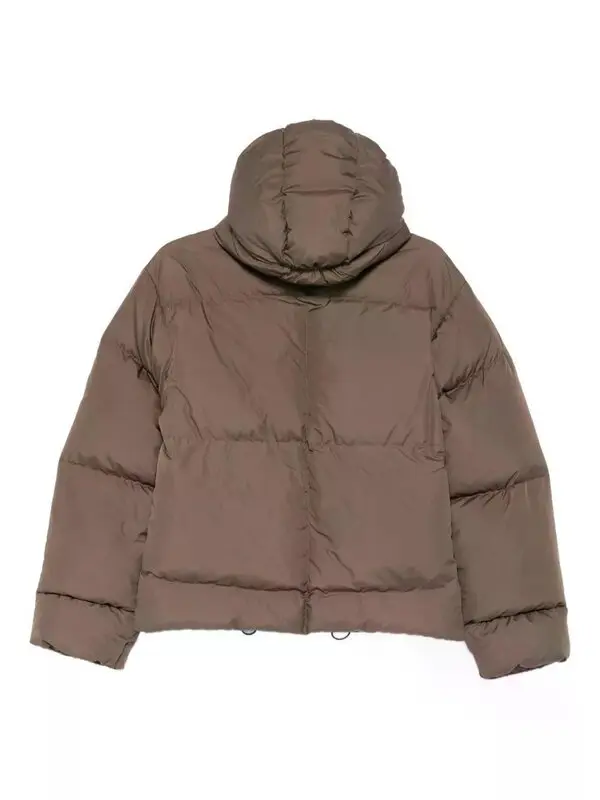 Bacon Hooded Quilted Jacket