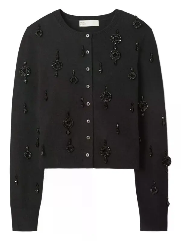 Tory Burch Embellished Cardigan