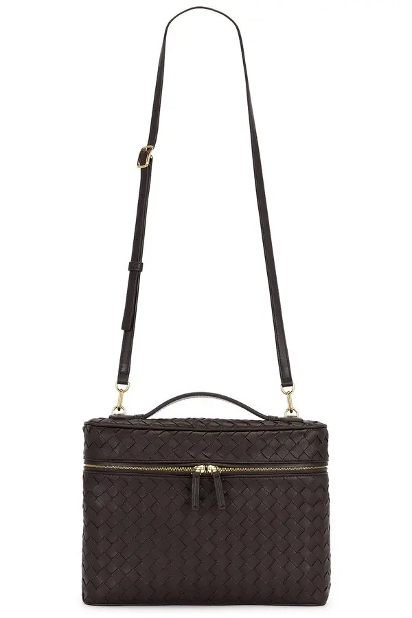 Bottega Veneta Soft Vanity Bag - Fondant & Muse Brass