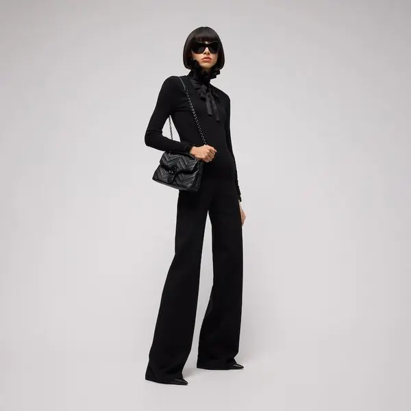 Gucci Gg Marmont Small Shoulder Bag - Black
