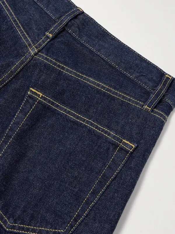 FRAME The Vertical High-rise Straight-leg Jeans