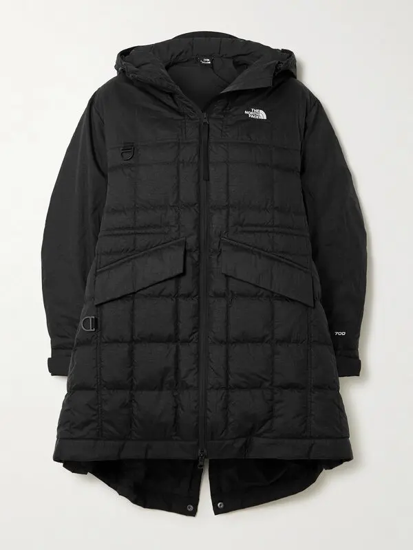 The North Face Dynamic Hooded Quilted Crinkled-shell Down Jacket