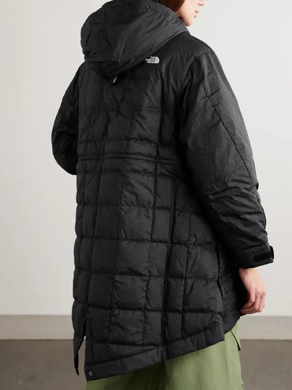 The North Face Dynamic Hooded Quilted Crinkled-shell Down Jacket