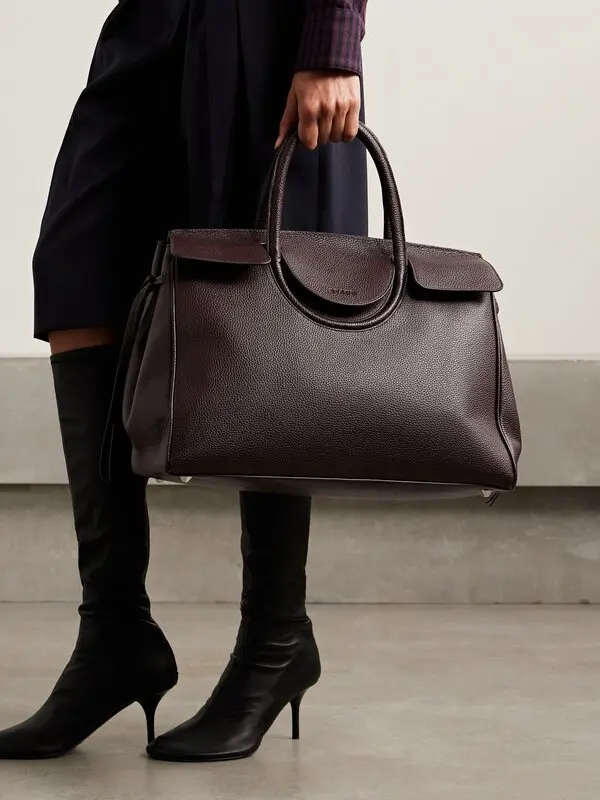 Staud Maude Textured Leather Tote