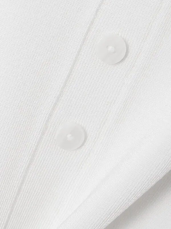 Galvan Stretch-jersey Bodysuit - White