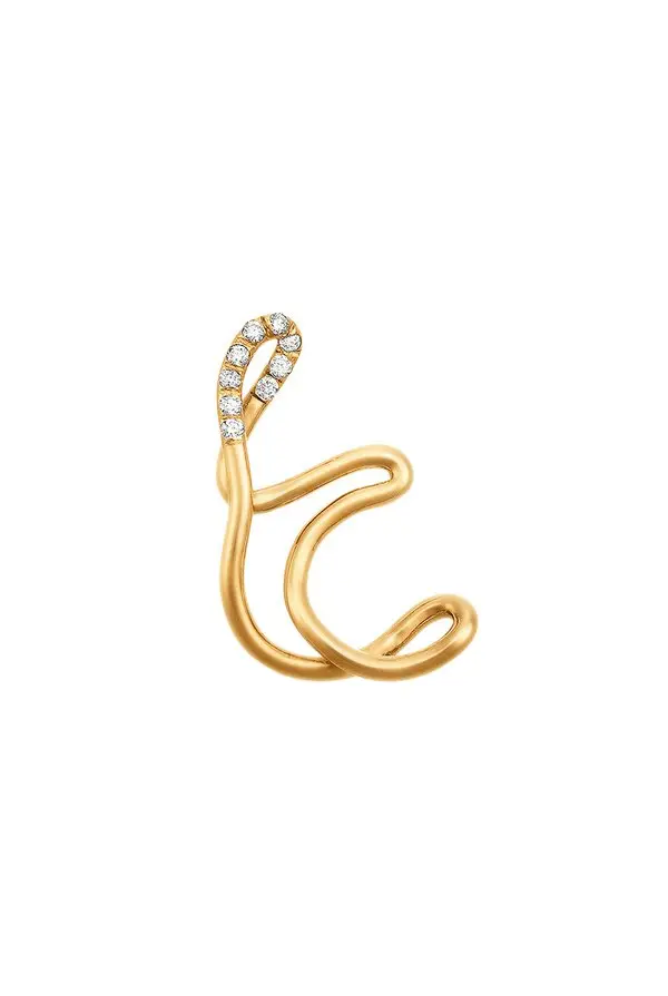 Charlotte Chesnais Alphajoaillerie 18kt Necklace - Gold