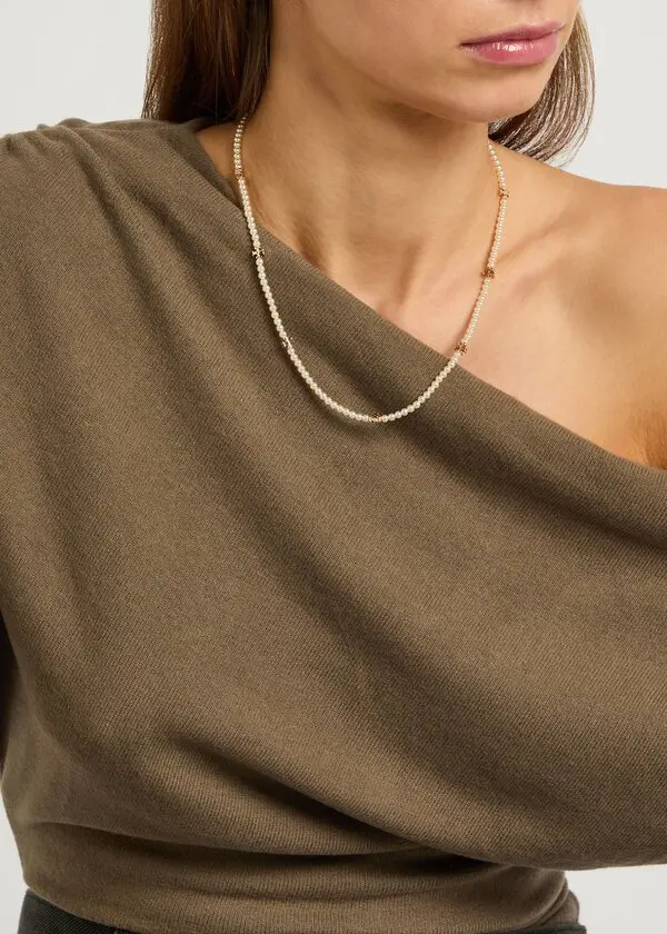 Tory Burch Kira 18kt Gold-plated Necklace