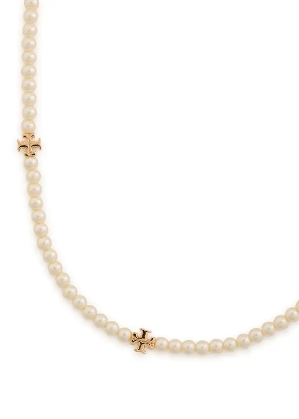 Tory Burch Kira 18kt Gold-plated Necklace