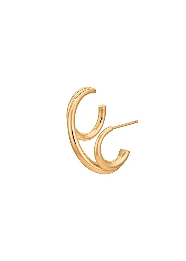 Charlotte Chesnais Triplet Earring - Gold