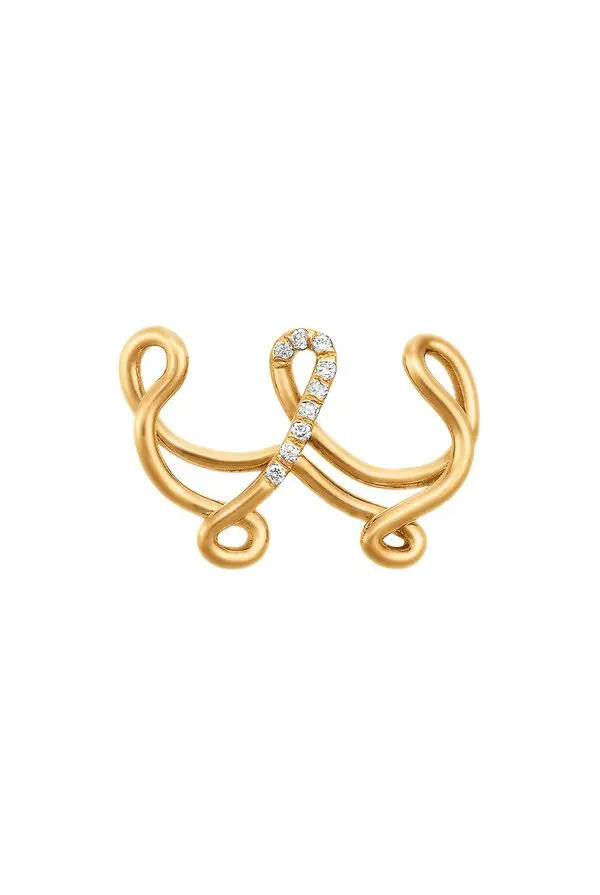Charlotte Chesnais Alphajoaillerie 18kt Necklace - Gold