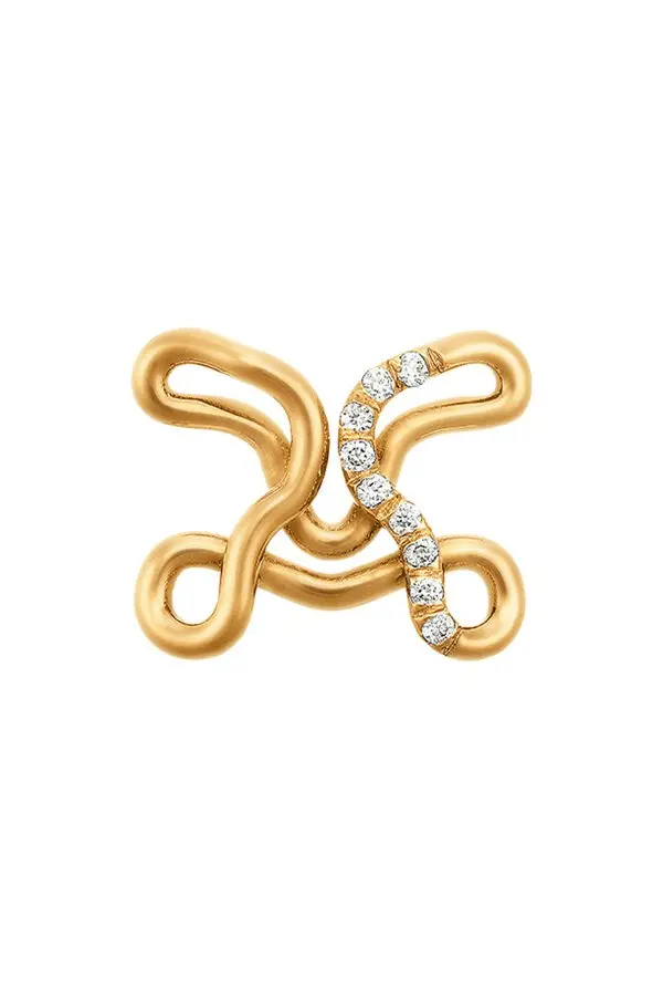 Charlotte Chesnais Alphajoaillerie 18kt Necklace - Gold