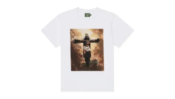 DENIM TEARS Hardies Tears Buff Jesus Tee Shirt