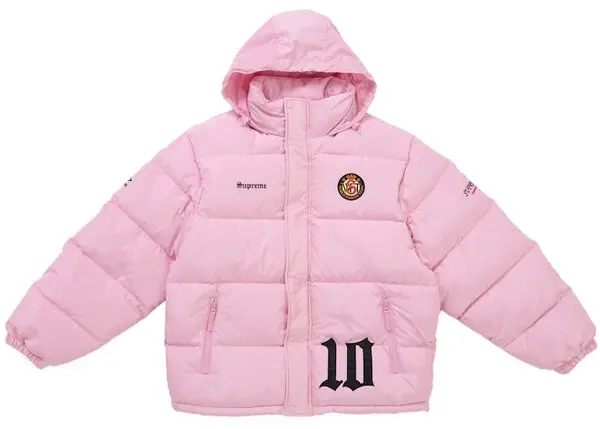 Supreme Umbro Down Puffer Jacket - Pink