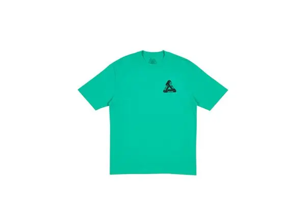 PALACE Triwobble T-shirt - Pool Green