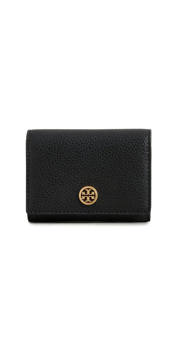 Tory Burch Robinson Business Card Case - Black