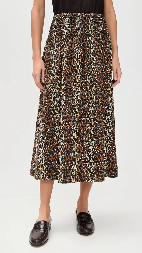 Clare V. Double Jaguar Zoe Skirt