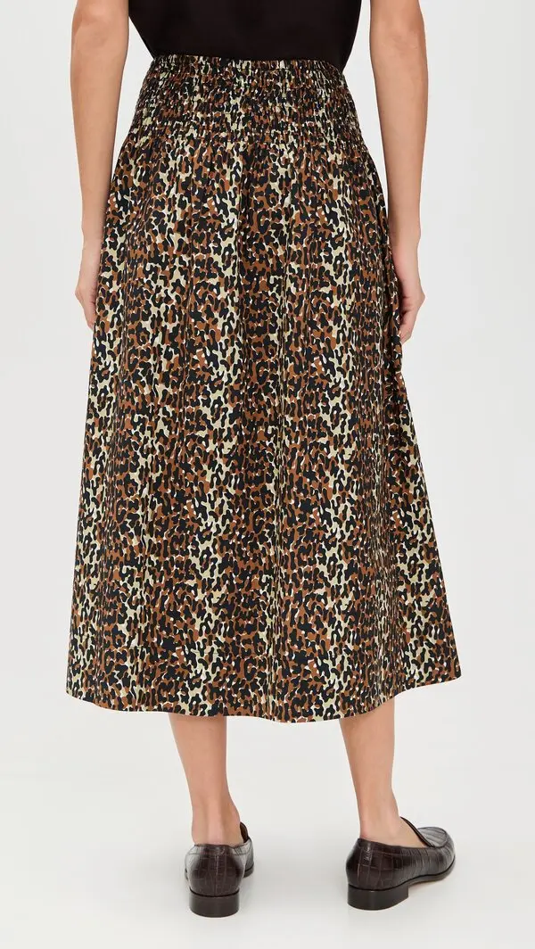 Clare V. Double Jaguar Zoe Skirt