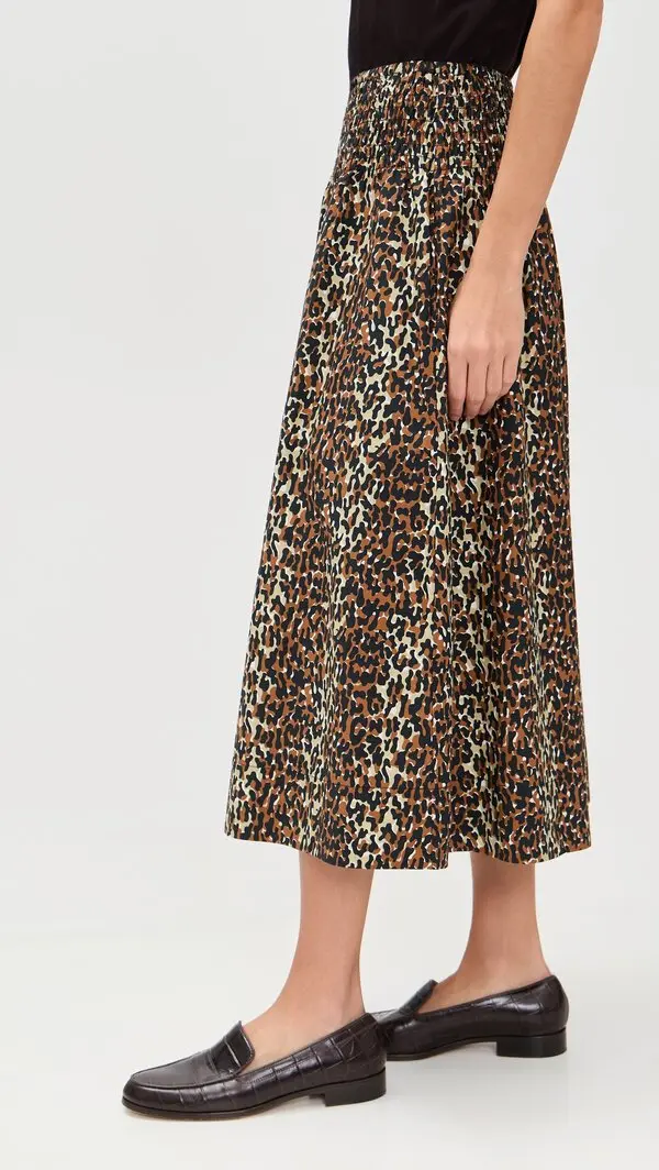 Clare V. Double Jaguar Zoe Skirt