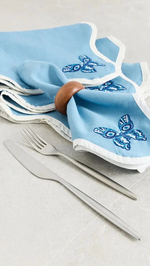 Jonathan Adler Butterfly Napkin Set