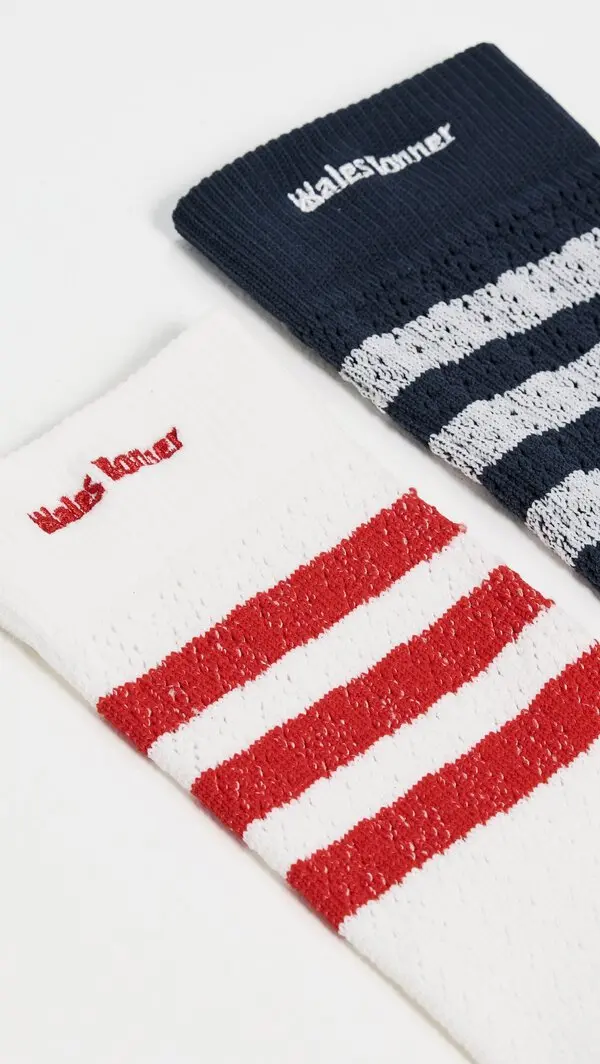 WALES BONNER X ADIDAS 2-pack Patterned Socks