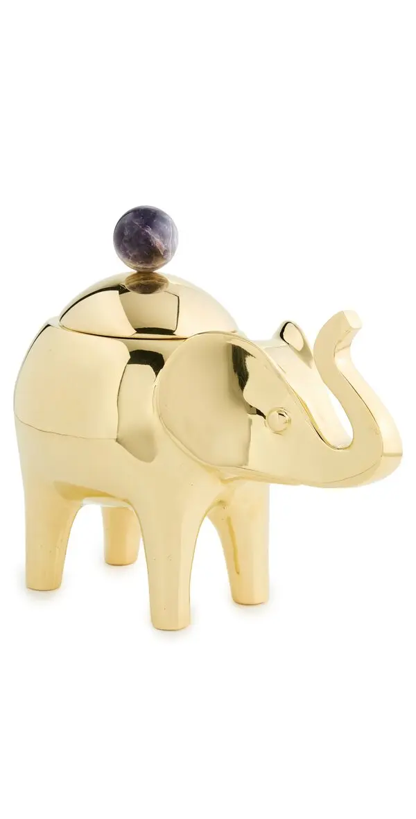 Jonathan Adler Brass Elephant Box