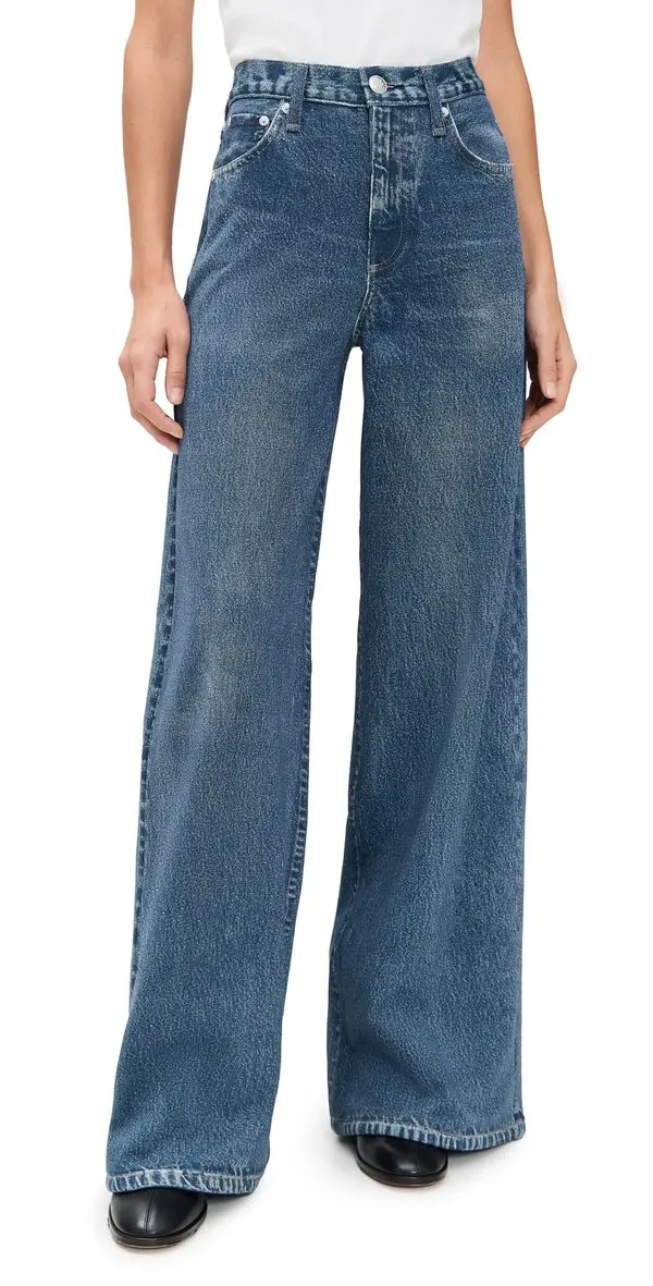 Rag & Bone Miramar Terry Sofie Full Length Jeans