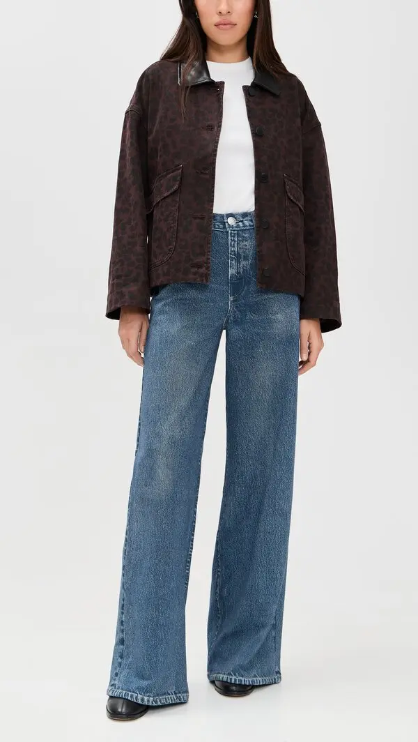 Rag & Bone Miramar Terry Sofie Full Length Jeans