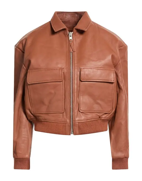 Bolongaro Trevor Leather Bomber Jacket