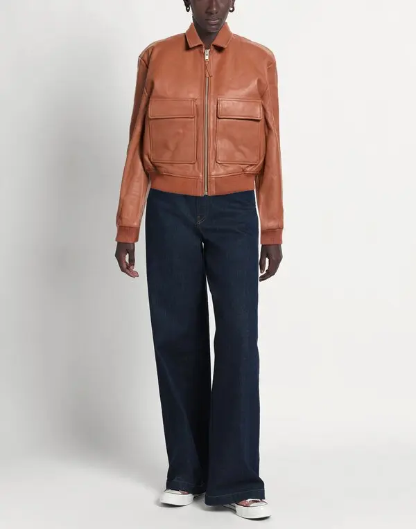 Bolongaro Trevor Leather Bomber Jacket