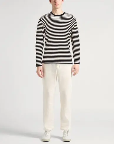 Crossley Intarsia-knit Striped Sweater