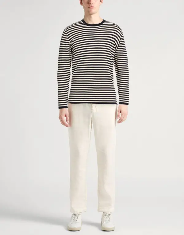 Crossley Intarsia-knit Striped Sweater