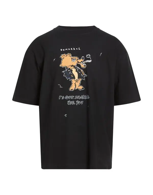 DOMREBEL T-shirt Size Cotton - Black