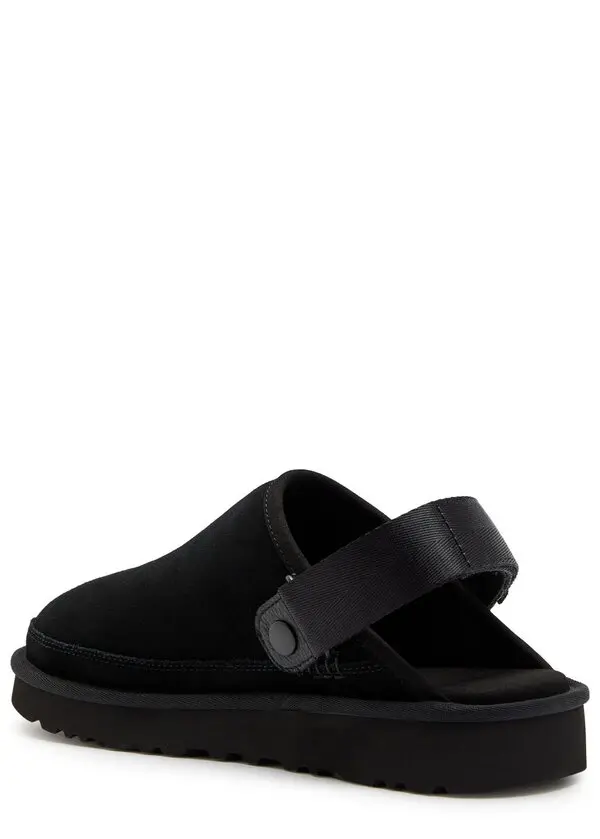 UGG Goldencoast Ii Suede Clogs - Black