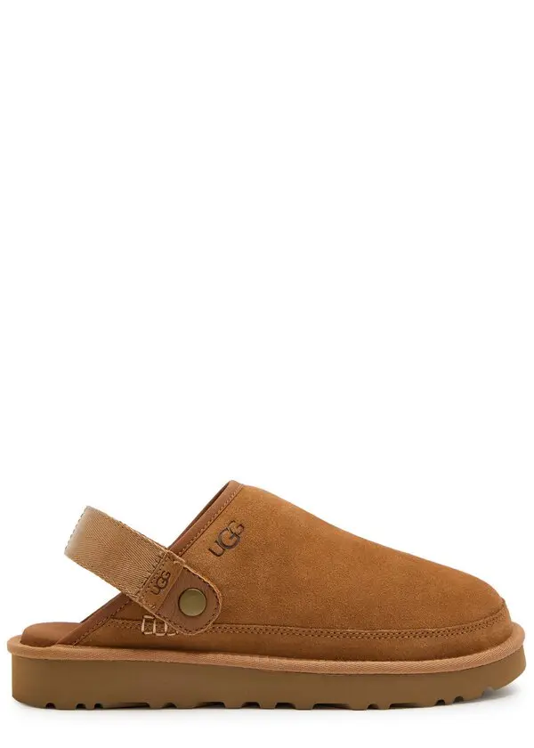UGG Goldencoast Ii Suede Clogs - Tan