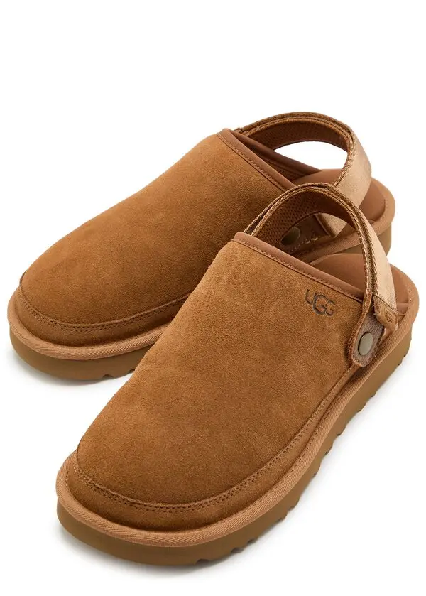 UGG Goldencoast Ii Suede Clogs - Tan