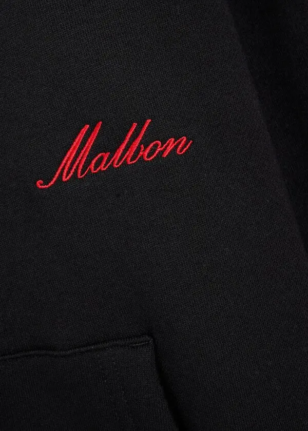 MALBON Logo-embroidered Cotton Sweatshirt