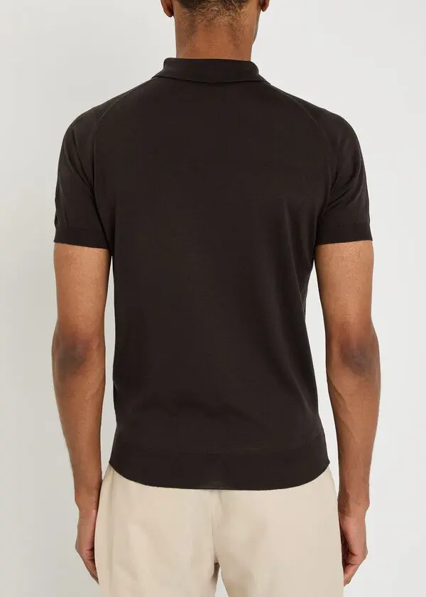 John Smedley Payton Merino Wool Polo Shirt