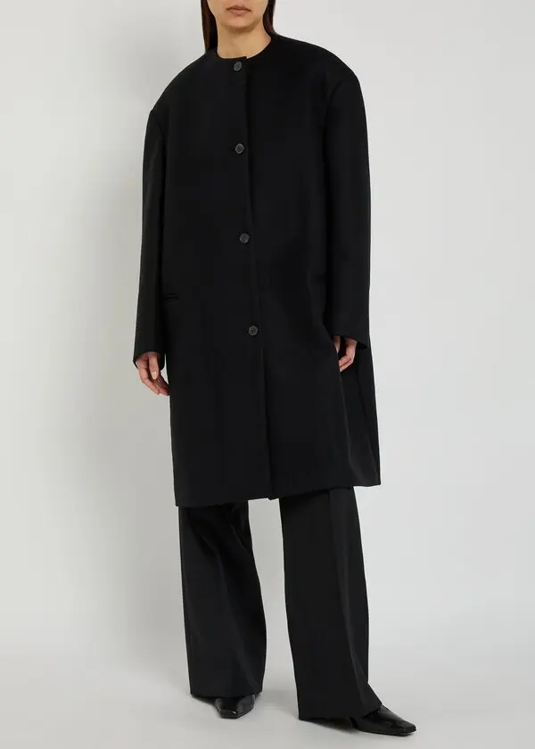 Calvin Klein Wool And Cashmere-blend Coat