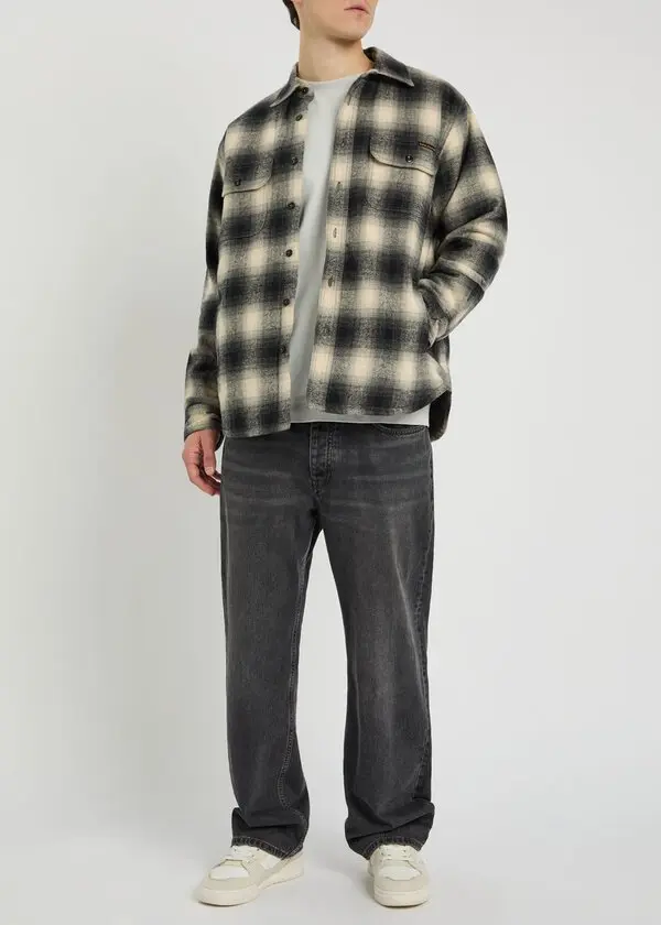 Nudie Jeans Glenn Quilted Flannel Overshirt