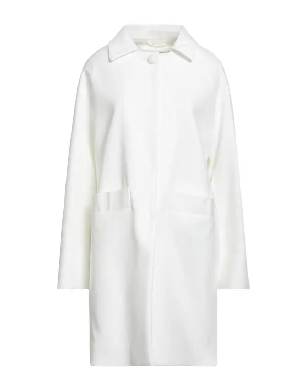 Herno Cotton Overcoat - White
