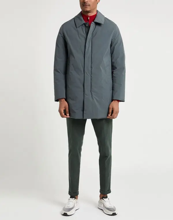 Mackintosh Single-breasted Coat With Lightweight Padding