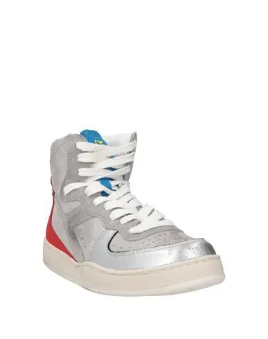 DIADORA Leather And Textile Sneakers - Grey