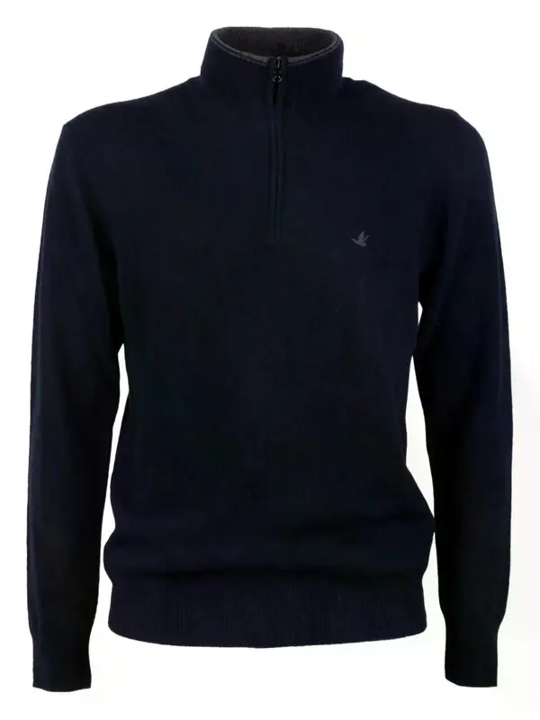 BROOKSFIELD Half-zip Sweater