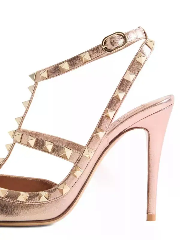 Valentino Garavani Rockstud Leather Pumps - Pink