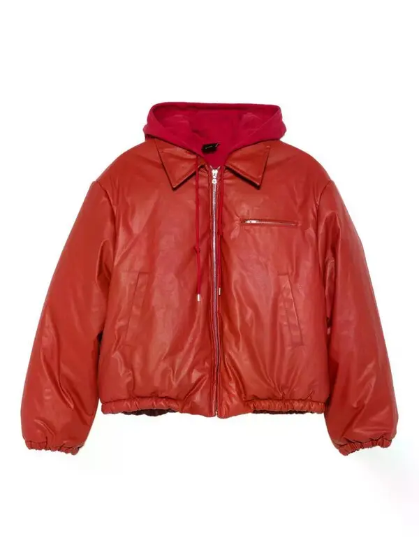 MERYLL ROGGE Hooded Zip Coat