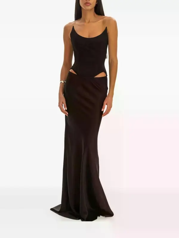 MOOS STUDIO Velvet Edge Corset