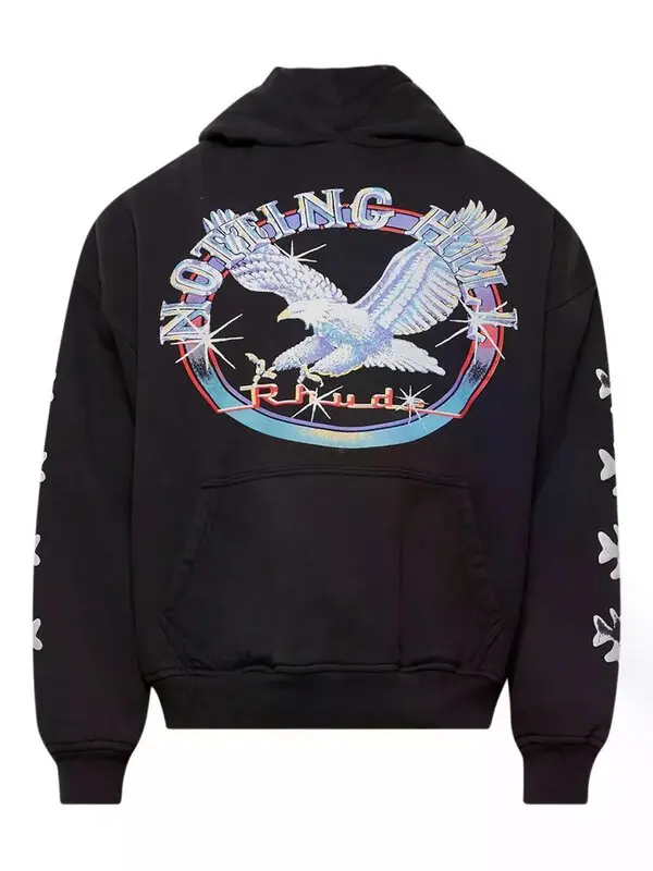 Rhude Nothing Hill Eagle Graphic-print Hoodie